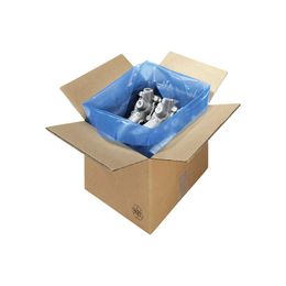 ratioform VCI-Korrosionsschutz-Seitenfaltenbeutel, blau, B + Falte x H 1250 + 850 x 1800 mm, VE 40 Stk, ab 10 VE