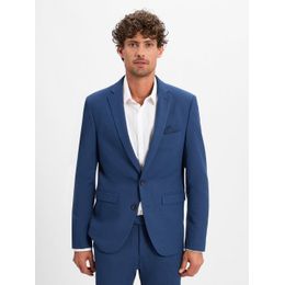 Finshley & Harding Finshley & Harding Baukasten-Sakko Herren Slim Fit, blau