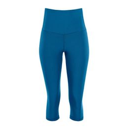 WINSHAPE Leggings »3/4 Functional Comfort HWL217C« mit V-Shape Applikation und Core-Bund teal green XS - Normalgrößen Normalgrößen XS Core-Bund für...