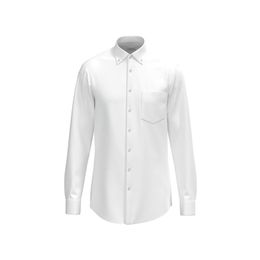 Seidensticker Businesshemd &raquo;Comfort&laquo; Comfort Langarm Button-Down-Kragen Uni wei&szlig; XXL45 - normale &Auml;rmell&auml;ngen normale &Auml;rmell&auml;ngen XXL45 Passform:...