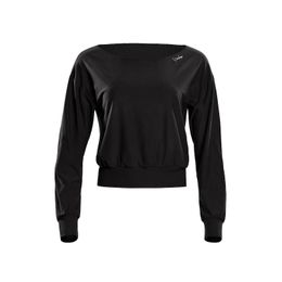 WINSHAPE Longsleeve »LS003LS« Functional Light and Soft schwarz L L Lässiges, Cropped Long Sleeve Top