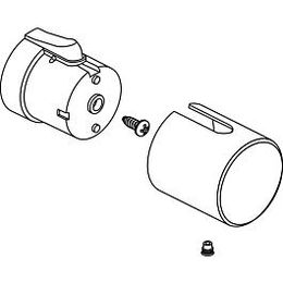 Ideal Standard Temperaturgriff thermostat bs2 A962389AA Easy-Box, Chrom