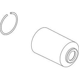 Ideal Standard Abdeckhülse f. Oberteil-Kartusche A860906AA EASY-BOX, Chrom