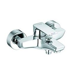 Kludi Pure&style Wannenarmatur 406810575 chrom, Wandmontage