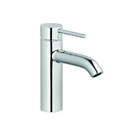 Kludi Bozz Waschtischarmatur 382880576 mit Push-Open-Ablaufgarnitur, chrom