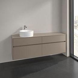 Villeroy & Boch Villeroy und Boch Collaro Waschtischunterschrank C05000VM 160x54,8x50cm, Waschtisch links, taupe