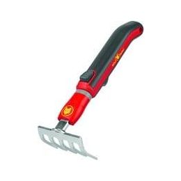 Wolf Garten Kleinkremmer LJ-M /ZM 015, multi-star, Handrechen rot/gelb, 8cm, mit Kurzstiel ZM 015