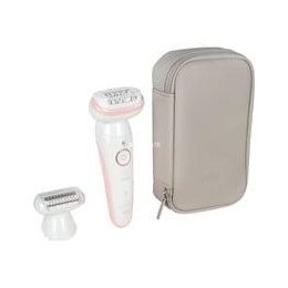 Braun Silk-&eacute;pil 9-030 SensoSmart, Epilierger&auml;t wei&szlig;/pink