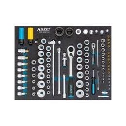 Hazet Steckschl&uuml;ssel-Satz 163-369/104, Gr&ouml;&szlig;e 3/3+ 104-teilig
