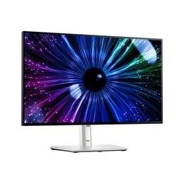 Dell UltraSharp U2424HE, LED-Monitor 60.5 cm (23.8 Zoll), silber/schwarz, FullHD, USB-C, IPS, RJ45, 120Hz Panel