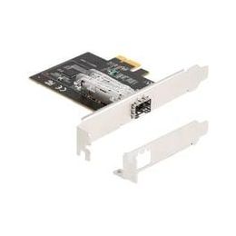 Delock PCI Express x1 Karte zu 1 x SFP Slot Gigabit LAN i210, LAN-Adapter