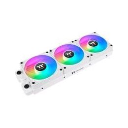 Thermaltake CT140 EX Reverse ARGB Sync PC Cooling Fan, Geh&auml;usel&uuml;fter wei&szlig;, 3er Pack, 140 mm
