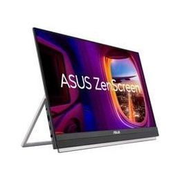 ASUS ZenScreen MB229CF, LED-Monitor 54.6 cm (22 Zoll), schwarz/silber, FullHD, IPS, USB-C, 100Hz Panel