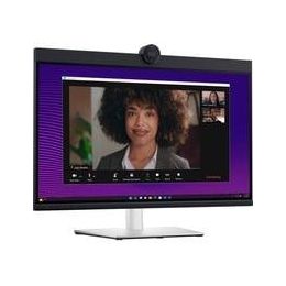 Dell P2724DEB Videokonferenzmonitor, LED-Monitor 68.5 cm (27 Zoll), schwarz/silber, QHD, IPS, 2K-Webcam