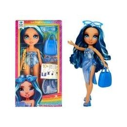 MGA Entertainment Rainbow High Swim & Style - Skyler (Blue), Puppe