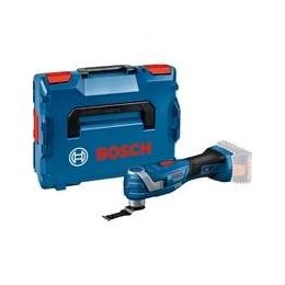 Bosch Akku-Multi-Cutter GOP 18V-34 Solo Professional, 18Volt, Multifunktions-Werkzeug blau/schwarz, ohne Akku und Ladeger&auml;t, L-BOXX