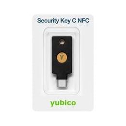 Yubico Security Key C NFC, Sicherheitsschl&uuml;ssel schwarz/gold