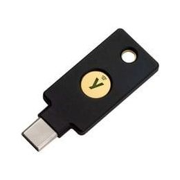 Yubico YubiKey 5C NFC, Sicherheitsschl&uuml;ssel schwarz/gold
