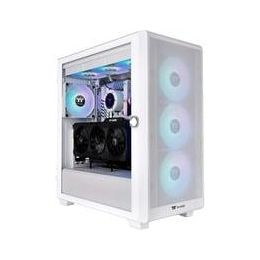 Thermaltake S250 ARGB , Tower-Geh&auml;use wei&szlig;, Tempered Glass