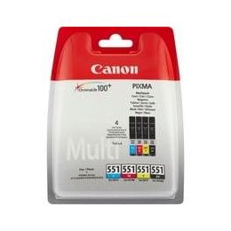 Canon Tinte Multipack CLI-551 Blister-Verpackung mit Sicherheitsband