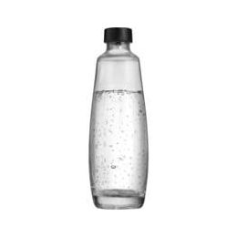 SodaStream Glasflasche DUO, 1 Liter, 2er-Pack, Kanne transparent/schwarz, f&uuml;r DUO-Sprudler