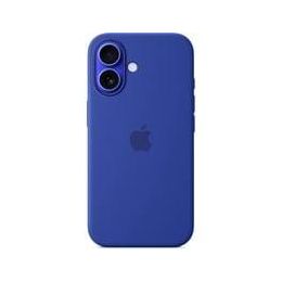 Apple Silikon Case mit MagSafe, Handyh&uuml;lle blau, iPhone 16
