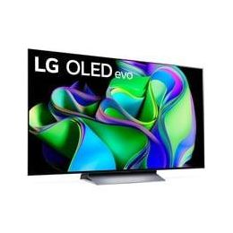 LG OLED77C37LA.AEUD, OLED-Fernseher 195 cm (77 Zoll), schwarz/dunkelsilber, UltraHD/4K, HDR, SmartTV, 120Hz Panel