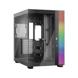 be quiet! Light Base 600 DX , Tower-Geh&auml;use schwarz, Tempered Glass x 2
