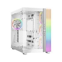 be quiet! Light Base 900 FX, Big-Tower-Geh&auml;use wei&szlig;, Tempered Glass x 2