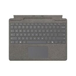 Microsoft Surface Pro Keyboard mit Stiftaufbewahrung for Business, Tastatur platin, DE-Layout, f&uuml;r Surface Pro 10/9/8/X for Business, inkl. Surface Slim Pen 2