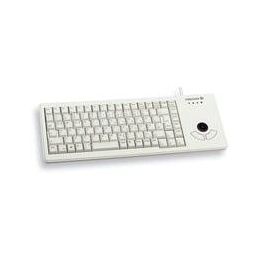 Cherry XS Trackball Keyboard G84-5400, Tastatur grau, DE-Layout