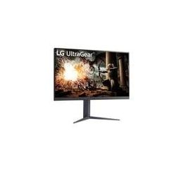 LG UltraGear 32GS75QX-B, Gaming-Monitor 80 cm (31.5 Zoll), grau, WQHD, IPS, HDR, 180Hz Panel
