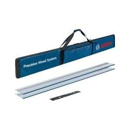 Bosch F&uuml;hrungsschienen-Set FSN 1400 Professional aluminium, 2 St&uuml;ck, 1.400mm, f&uuml;r Kreiss&auml;gen, inkl. VEL, Tasche
