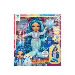 MGA Entertainment Rainbow High Winter Wonderland Doll - Bella (Blue), Puppe