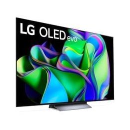 LG OLED65C38LA, OLED-Fernseher 164 cm (65 Zoll), schwarz/dunkelsilber, UltraHD/4K, HDR, SmartTV, 120Hz Panel