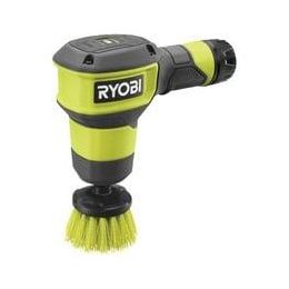Ryobi Akku-Mini-Reinigungsb&uuml;rste RSCR4-0, 4Volt gr&uuml;n/grau, ohne Akku und Ladekabel