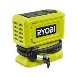 Ryobi ONE+ Akku-Kompressor RPI18-0 klein, 18Volt, Luftpumpe gr&uuml;n/schwarz, ohne Akku und Ladeger&auml;t