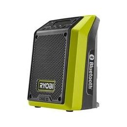 Ryobi Akku-Bluetooth Box , Lautsprecher schwarz/gr&uuml;n, ONE+ 18V