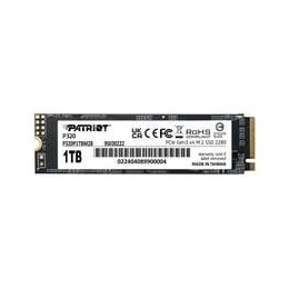 PATRIOT P320 1 TB, SSD PCIe 3.0 x4, NVMe 1.3, M.2 2280