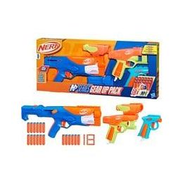Hasbro Nerf N Series Gear Up Pack, Dartblaster blau/orange