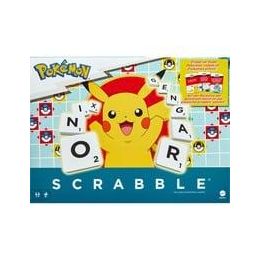 Mattel Scrabble Pok&eacute;mon, Brettspiel deutsche Ausgabe
