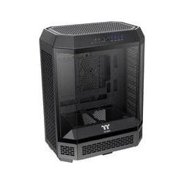 Thermaltake The Tower 600 , Tower-Geh&auml;use schwarz, Tempered Glass x 3
