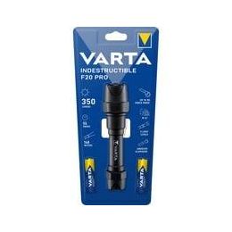 Varta Indestructible F20 Pro, Taschenlampe schwarz