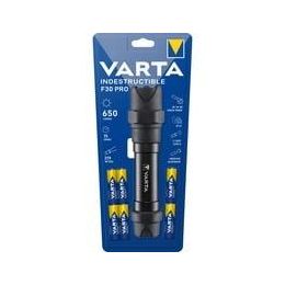 Varta Indestructible F30 Pro, Taschenlampe schwarz