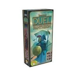 Asmodee 7 Wonders Duel - Pantheon, Brettspiel Erweiterung