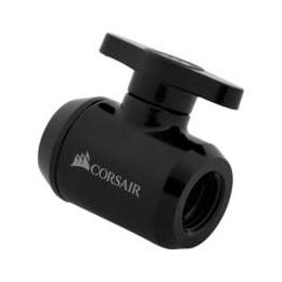 XF Ball Valve, Ventil schwarz, kompatibel mit Corsair XF Fittings