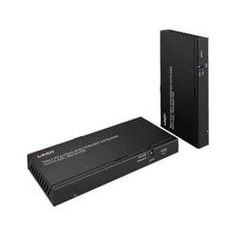 Lindy 70m Cat.6 HDMI 4K60, Audio, IR & RS-232 HDBaseT Extender mit ARC, HDMI Verl&auml;ngerung schwarz