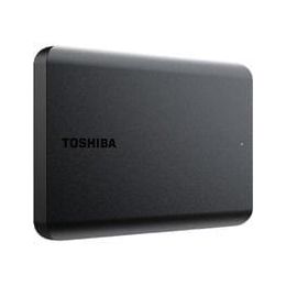 Toshiba Canvio Basics 2022 1 TB, Externe Festplatte schwarz, Micro-USB-B 3.2 Gen 1 (5 Gbit/s)