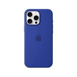 Apple Silikon Case mit MagSafe, Handyh&uuml;lle blau, iPhone 16 Pro Max