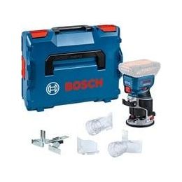 Bosch Akku-Kantenfr&auml;se GKF 18V-8 Professional solo, 18Volt, Oberfr&auml;se blau/schwarz, ohne Akku und Ladeger&auml;t, in L-BOXX